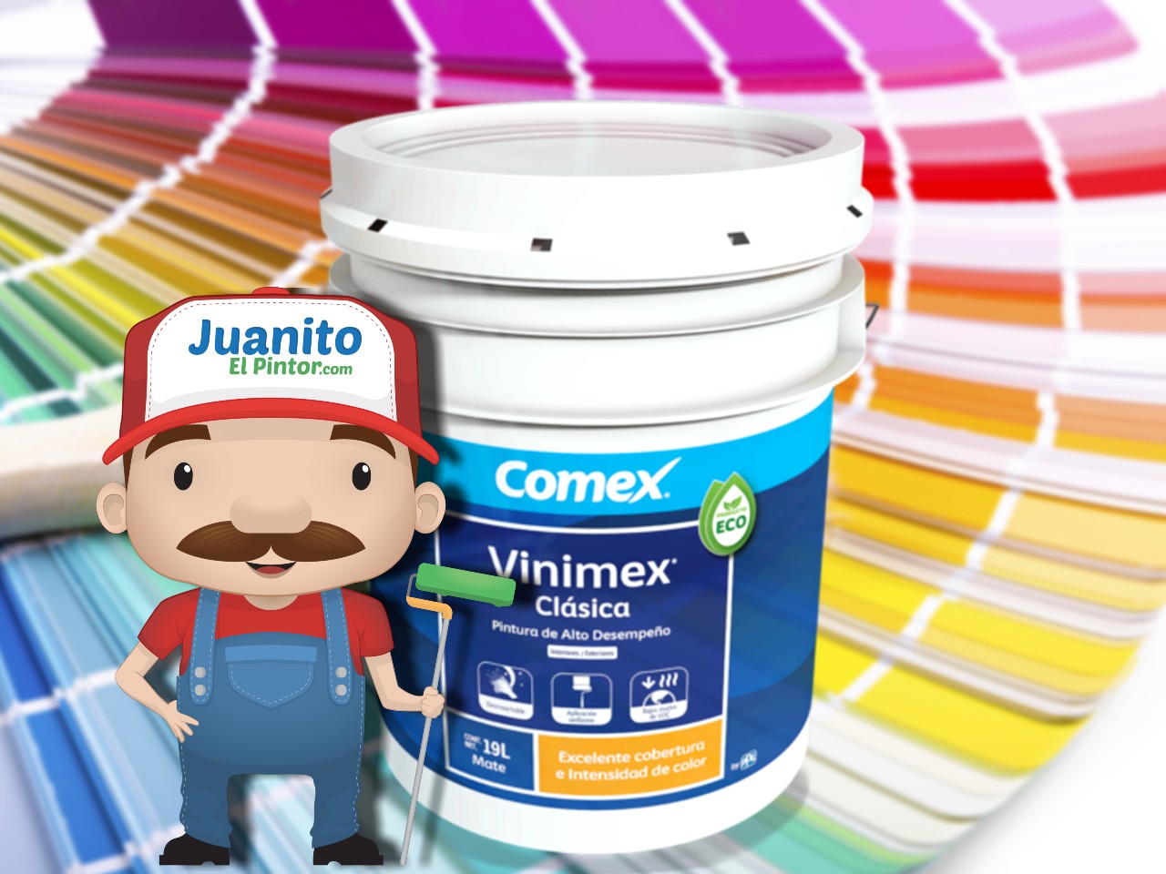 Muestrario Catálogo de Colores Comex Vinimex - Juanito El Pintor